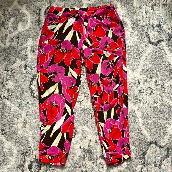 kate spade | Pants & Jumpsuits | Kate Spade Tropical Floral Pants ...